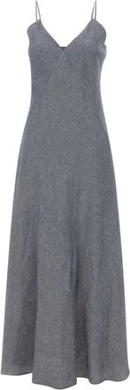 Eleventy Femme, Robes, Bleu, Taille: 38 FR Eleventy Robes