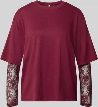 Only Regular Fit Langarmshirt mit Viskose-Anteil Modell TAHLIA