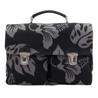 Prada Sacoche daffaires Pre-owned - Femme - Pre-owned - Gris - Taille: ONE Size