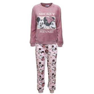 Disney Mickey Mouse, Pyjama Long, Femme (Rose,XL)