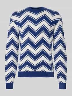 A|X Armani Exchange Strickpullover aus Schurwolle-Mix mit Rundhalsausschnitt