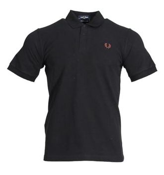 Fred Perry Polo pour homme - M3 - Fabriqu&eacute; en Angleterre, Noir, M