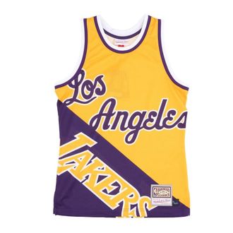 Mitchell & Ness NBA Big Face Tank Top Gelb - - Sport - Herren - Gelb - M