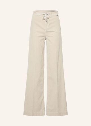 Marc Cain Marlenehose Warri Aus Cord weiss