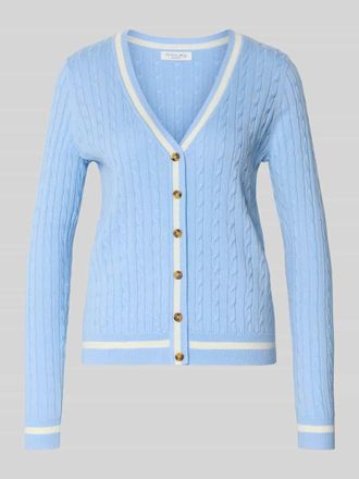 Christian Berg Strickjacke mit V-Ausschnitt