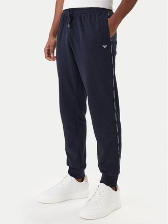 Emporio Armani Jogginghose EM000500 AF18887 UB102 Dunkelblau Regular Fit