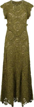 Ulla Johnson Femme, Robes, Vert, Taille: 40 FR Annalisa Dress