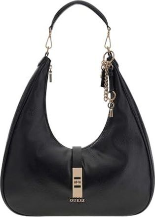 Guess sac à épaule Brooke Hobo Black noir