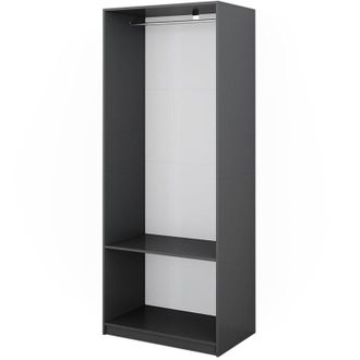 Vicco Kleiderschrank Elmo, Anthrazit, 80 x 200 cm Vicco