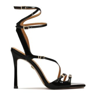 Kazar Lackschwarze Riemchensandalen Alexis von Kazar - - Shoes - Damen - Schwarzk - 40 EU