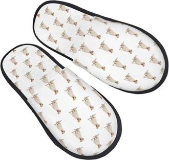Generic Pantoufles DH&ocirc;tel Chien Labrador Antid&eacute;rapant Hiver Pantoufles L&eacute;gers Chaussons Invit&eacute;s Pour Camping Femmes Automne M