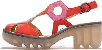 FLY London Fly London Damen TRUL582FLY Sandal, Scarlet/PINK, 39 EU