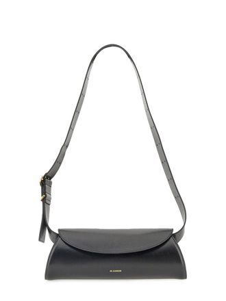 Jil Sander Cannoli Shoulder Bag - Black