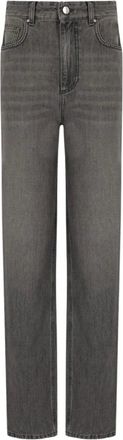 Marella Femme, Jeans, Gris, Taille: 36 FR Mom Jeans