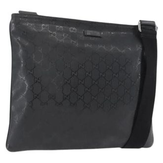 Gucci Sac &agrave; bandouli&egrave;re vintage Pre-owned - Femme - Pre-owned - Noir - Taille: ONE Size