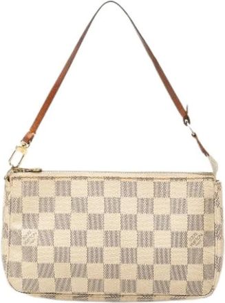 Louis Vuitton Pochette Accessoires Pre-owned - Femme - Pre-owned - Beige - Taille: ONE Size