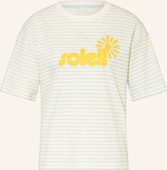 Mey Mey Schlafshirt Serie Striped Holidays beige