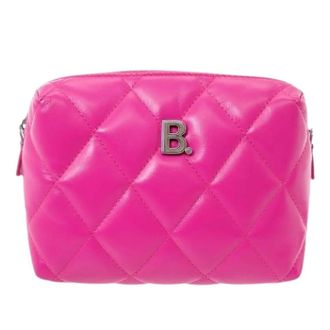 Balenciaga Sac bandouli&egrave;re matelass&eacute; en cuir nappa Pre-owned - Femme - Pre-owned - Rose - Taille: ONE Size