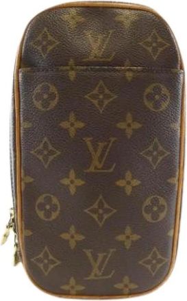 Louis Vuitton unisex, Pre-owned, Brun, Taille: ONE Size Pre-owned Pochette Shoulder Bag