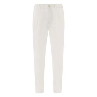 Boggi Milano Homme, Pantalons, Beige, Taille: XL Pantalon en coton