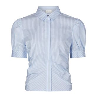 Neo Noir Frannie Hemdenbluse - - Blouses & Shirts - Damen - Blau - M