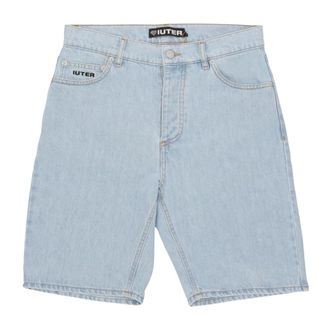 Iuter Iuter, Homme, Shorts, Bleu, Taille: W36 Shorts en Denim R&eacute;guliers Bleu Clair