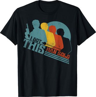 Star Wars Solo I Got This Han Solo Retro Silhouette T-Shirt