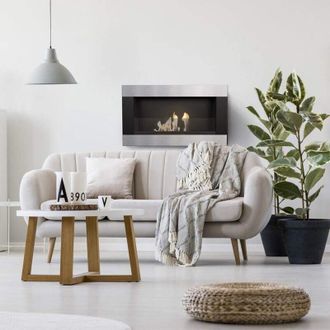 Kratki Wandkamin Bioethanol GOLF HORIZONTAL T&Uuml;V