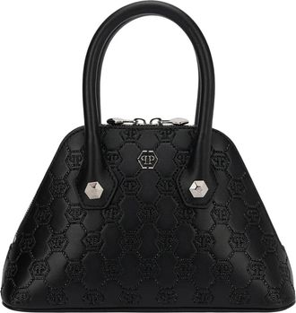 Philipp Plein Crossbody Bags - Henkel Tasche Monogram - Gr. unisize - in Schwarz - f&uuml;r Damen