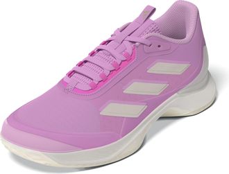 adidas Damen Avacourt 2 Tennis Shoes Tennisschuhe, Bliss Pink/Silver Metallic/Lucid Pink, 36 2/3 EU