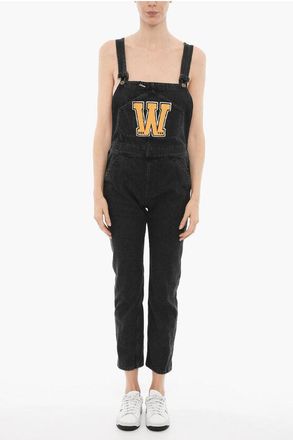 Washington Dee-Cee Denim WASHINGTON Jumpsuit with Contrasting Logo Patch size 27