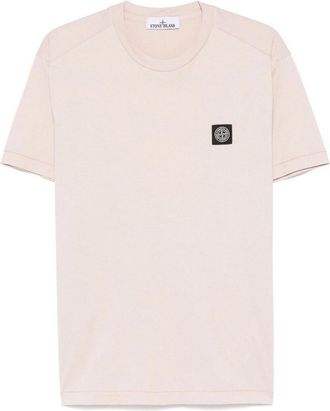 Stone Island T-Shirt - Rosa