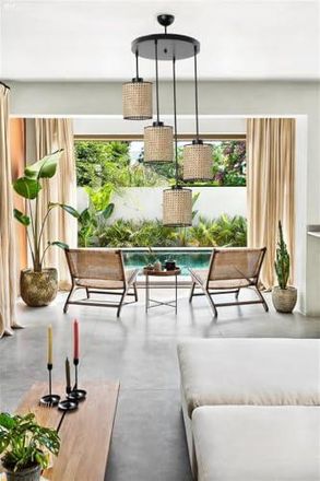 Opviq Elegant Rattan Chandelier, 30 cm Diameter, 70 cm Height | Adjustable E27 Socket, Max 40W | Bohemian & Scandinavian Design for Stylish Spaces