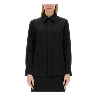 Lanvin Regular Shirt - - Blouses & Shirts - Damen - Schwarzk - XS