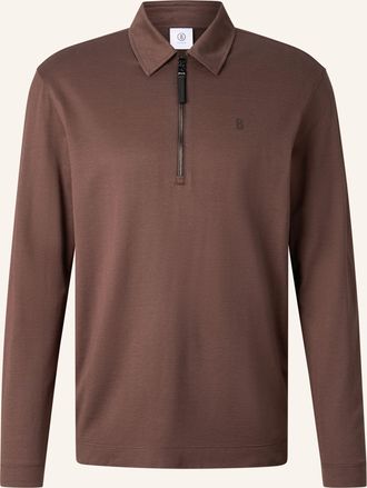 Bogner Polo-Longsleeve Bailey braun