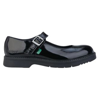 Kickers Damen Schuhe Finley Patent (Schwarz)