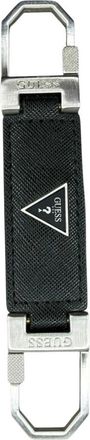 Guess Porte-cl&eacute;s logo intelligent Vezzola 4G - Homme - Accessoires - Noir - Taille: ONE Size