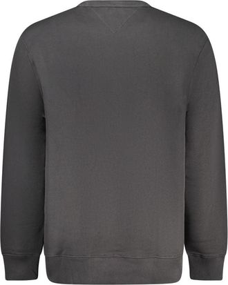 Tommy Hilfiger Cotton Crew Neck Sweatshirt - Black