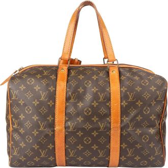 Louis Vuitton Crossbody Bags - Louis Vuitton Canvas Monogram Sac Souple 45 Travel - Gr. unisize - in Braun - f&uuml;r Damen