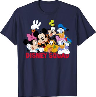 Disney Mickey And Friends Disney Squad Group Shot T-Shirt