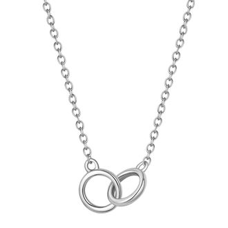 Glanzst&uuml;cke M&uuml;nchen Halskette - Sterling Silber Halskette - Gr. unisize - in Silber - f&uuml;r Damen