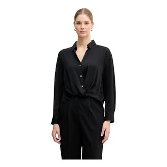 DKNY Langarmshirt - - Blouses & Shirts - Damen - Schwarzk - XS