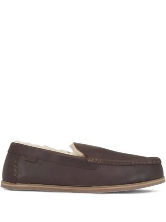 Hari Mari flat-sole slippers - Braun