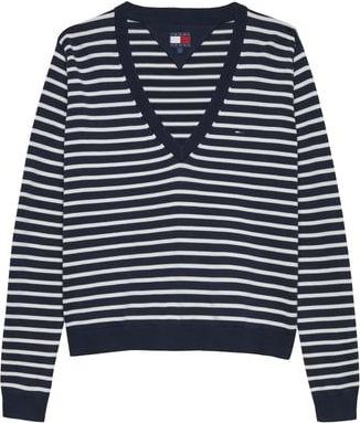 Tommy Hilfiger Pull col V en coton