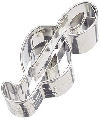 St&auml;dter Ausstechform, Edelstahl, Silber, 5,5 cm