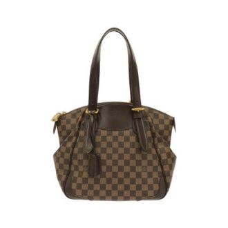 Louis Vuitton Pre-owned Damier Verona Schultertasche - - Pre-owned - Damen - Braun - ONE SIZE