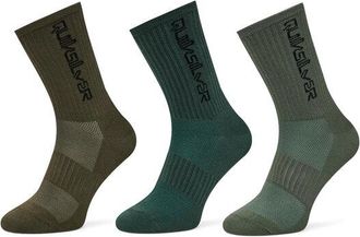 Quiksilver Lange Socken AS_QUIKSILVER_100W_SS25 (3-PACK) Khakifarben