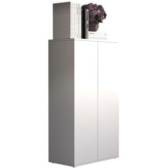 ebuy24 Ebuy24 - Commode et sideboard Dalosa h. 108 x l. 60 x p. 32 cm Blanc