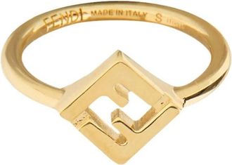 Fendi Ring - Forever Ring - Gr. L - in Gold - für Damen