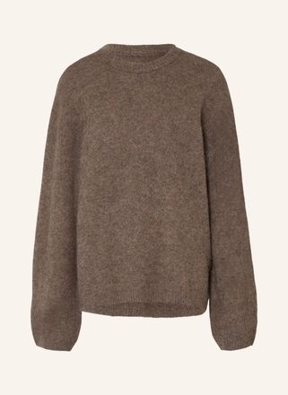 Arket Arket Pullover Mit Alpaka braun